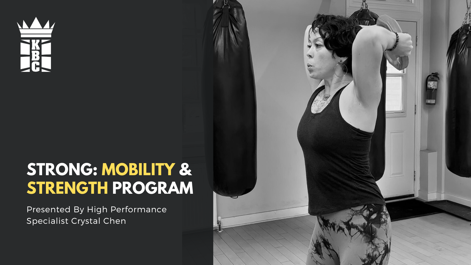 NEW PROGRAM: STRONG: STRENGTH AND MOBILITY PROGRAM – KINGSWAY BOXING
