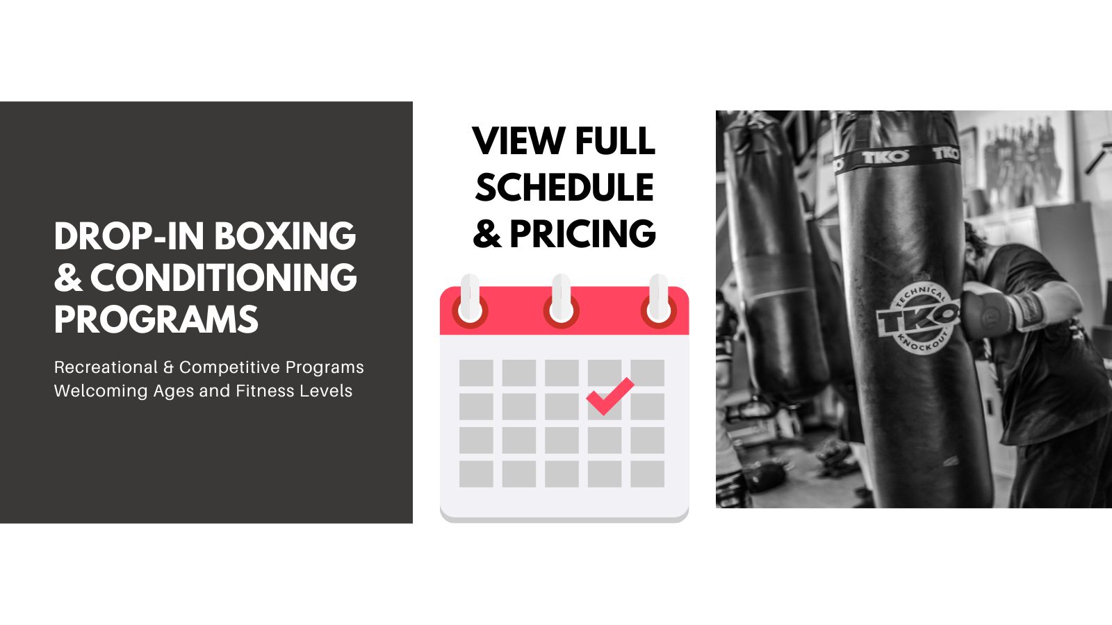 Schedules – KINGSWAY BOXING